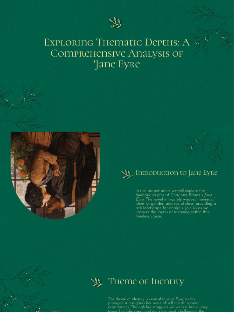 Exploring Thematic Depths A Comprehensive Analysis of Jane Eyre | PDF