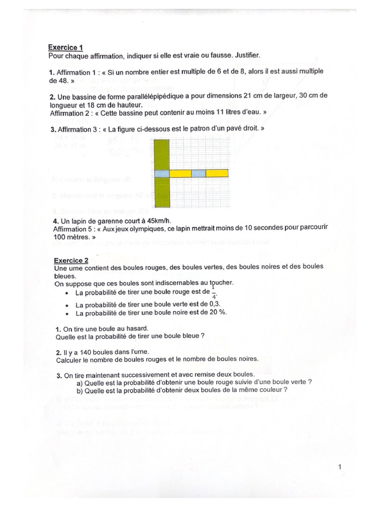Concours Blanc 2023 M2 | PDF
