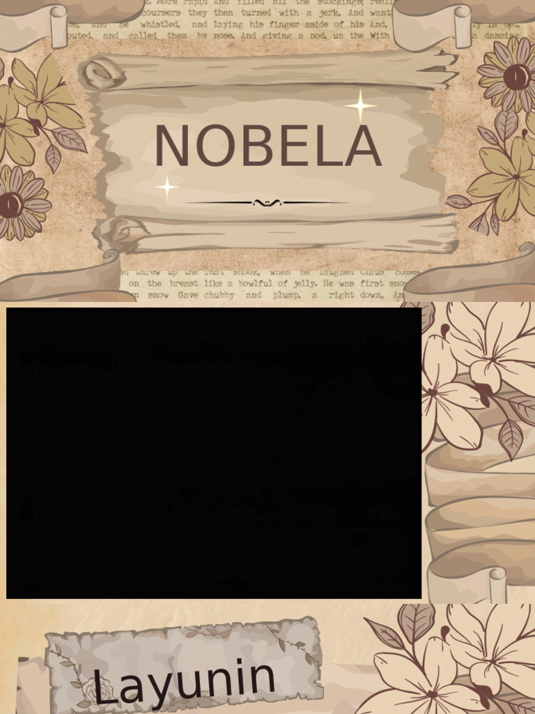 Nobela PPT - 100950 | PDF