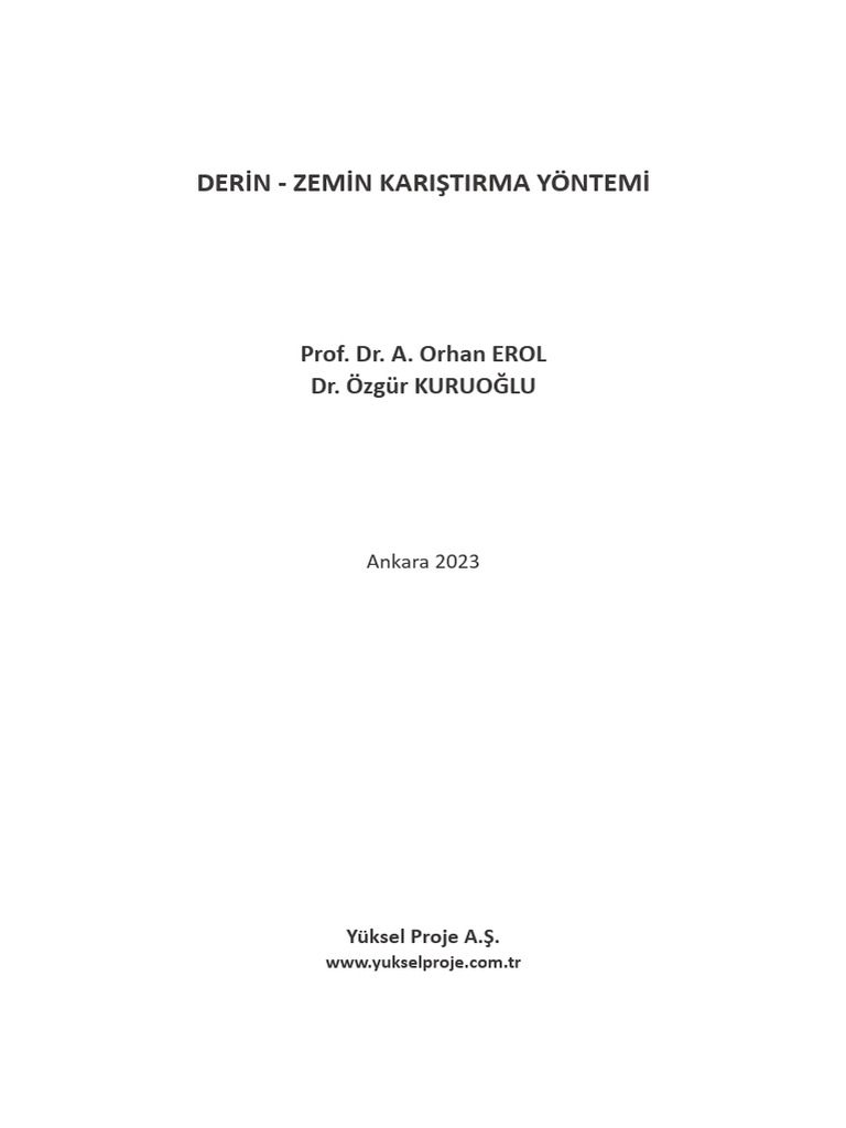Derin Zemin Karistirma Yontemi | PDF
