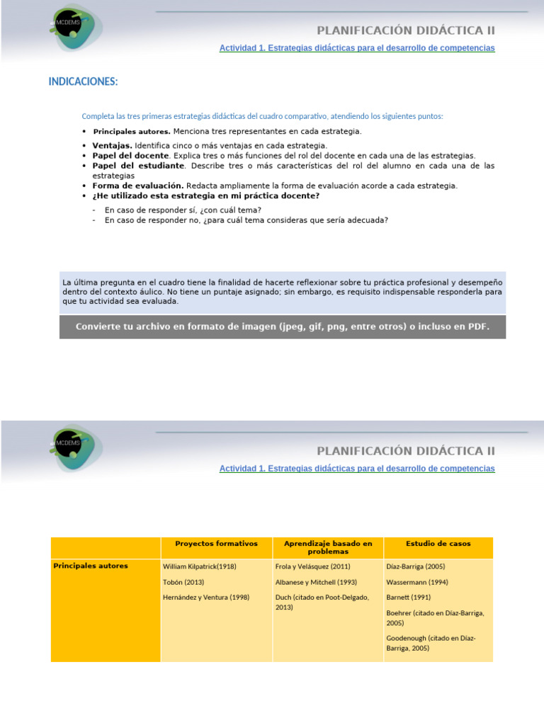 Formato1 2 | PDF | Aprendizaje | Evaluación