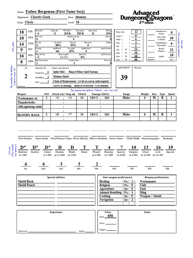 bergeman level 10 new | PDF