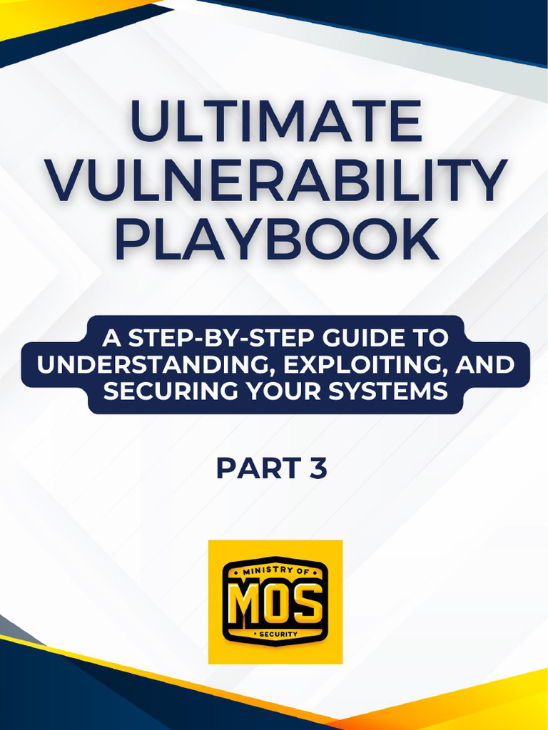 Vulnerability playbook 3 | PDF | Encryption | Transport Layer Security