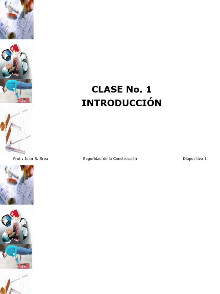 Clase No. 1 - Introducción 1 | PDF