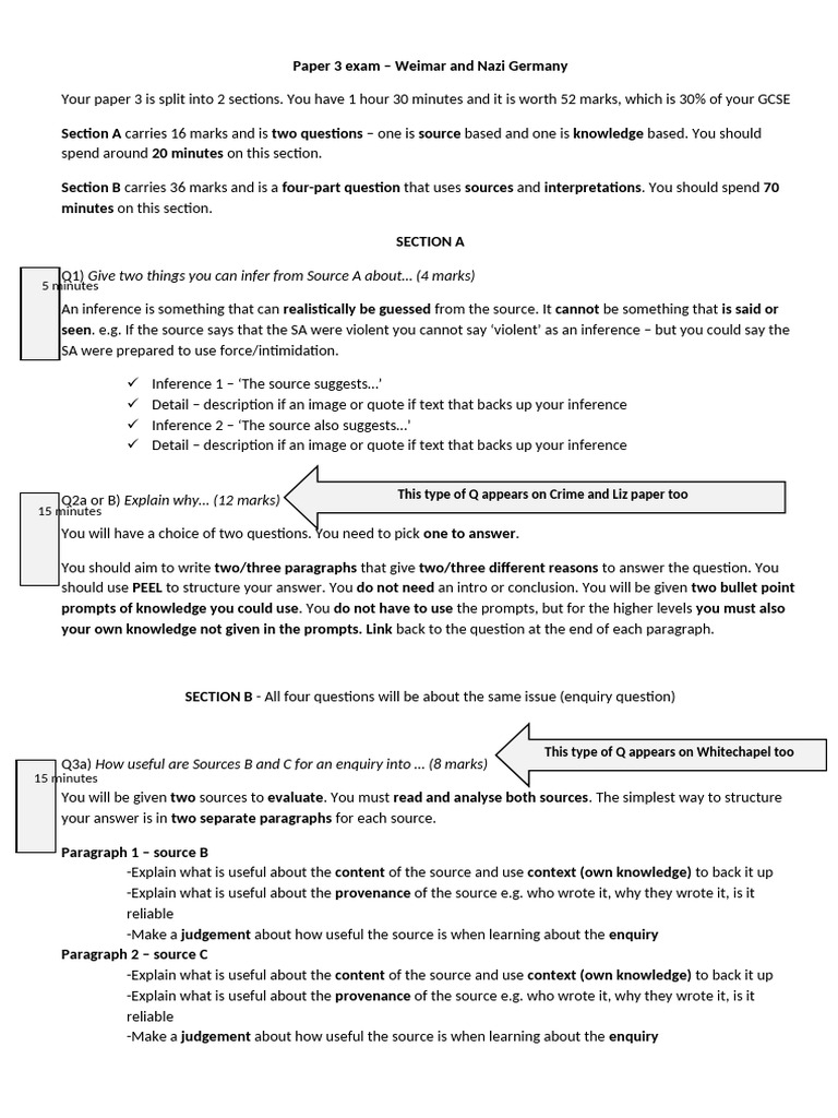 Paper 3 Exam Breakdown | PDF | Grammar | Cognitive Science