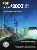 SAP2000 Basic Training Manual | PDF | Beam (Structure) | Design
