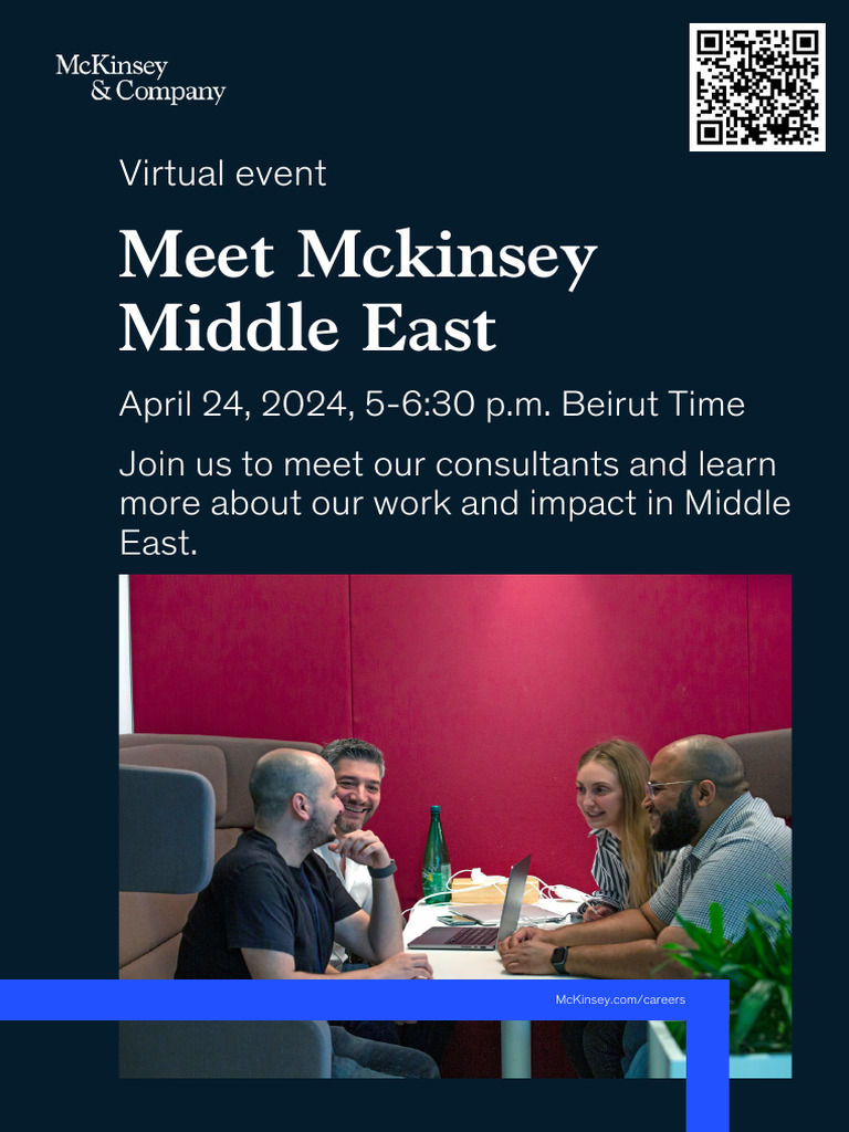 Meet McKinsey: Virtual Event in ME | PDF | Career & Growth | Business