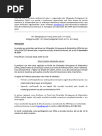 Olimpíada de Matemática Copernicus 2026 | PDF | Angola