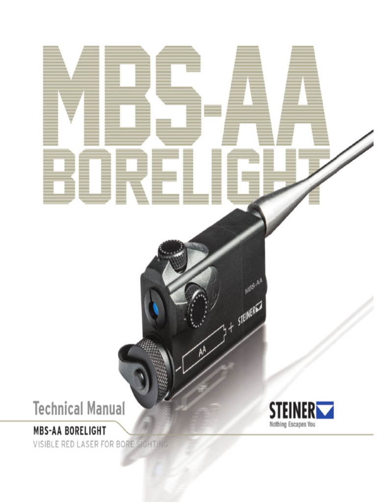 Laser Borelight User Guide | PDF | Gun Barrel | Telescopic Sight