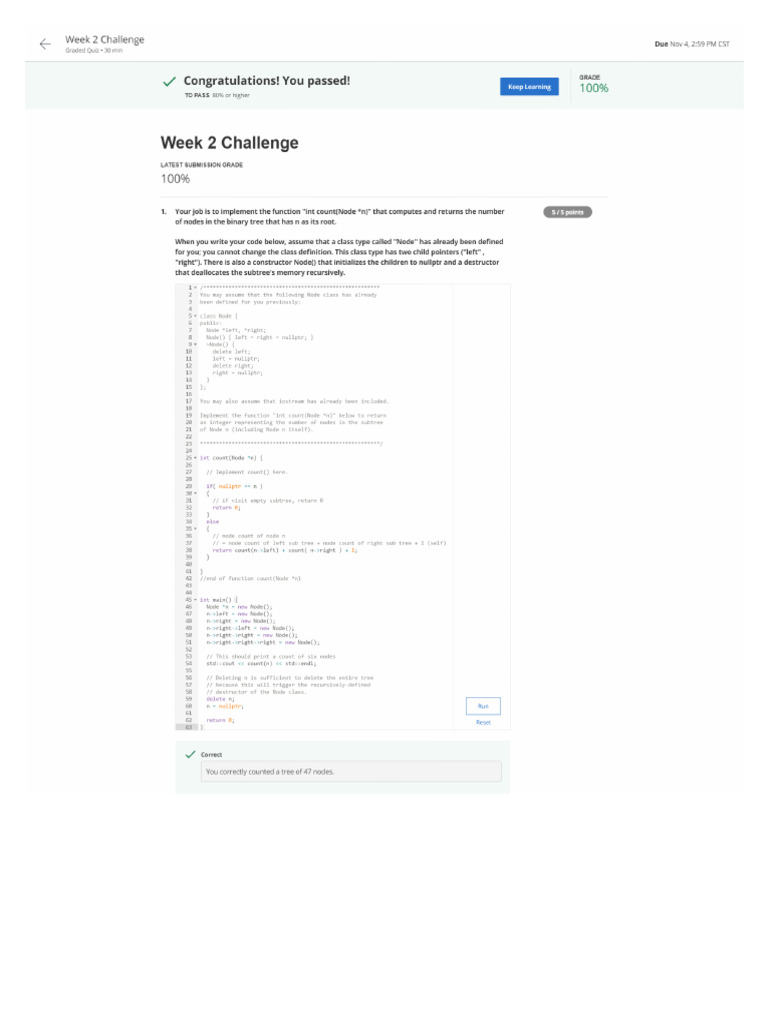 Week - 2 - Challenge - and - Reference Solution | PDF