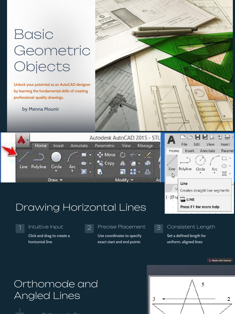 LEC2 Basic Geometric Objects | PDF | Line (Geometry) | Curve
