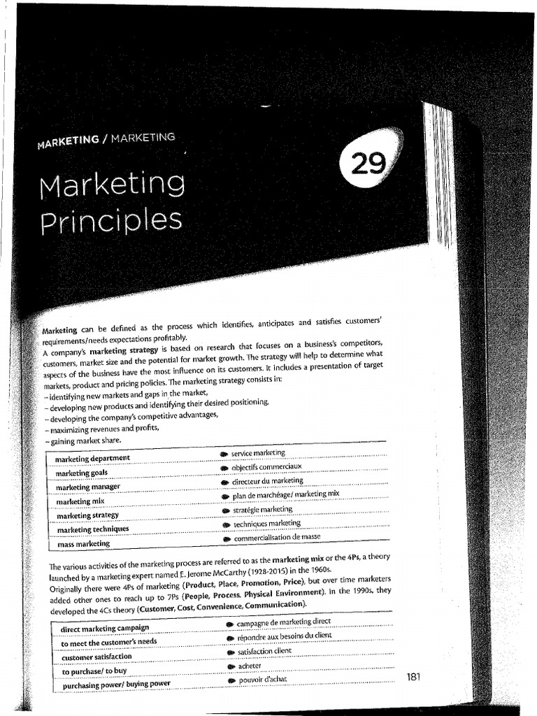 Marketing Principles | PDF