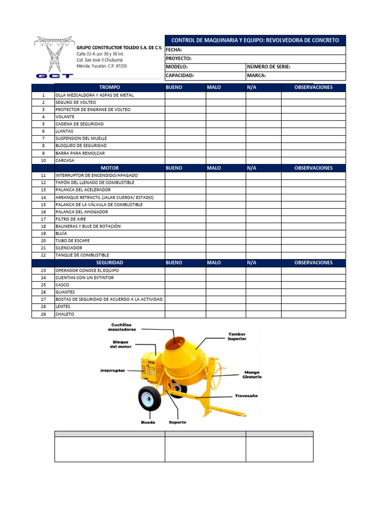 Fto Control Revolvedora | PDF