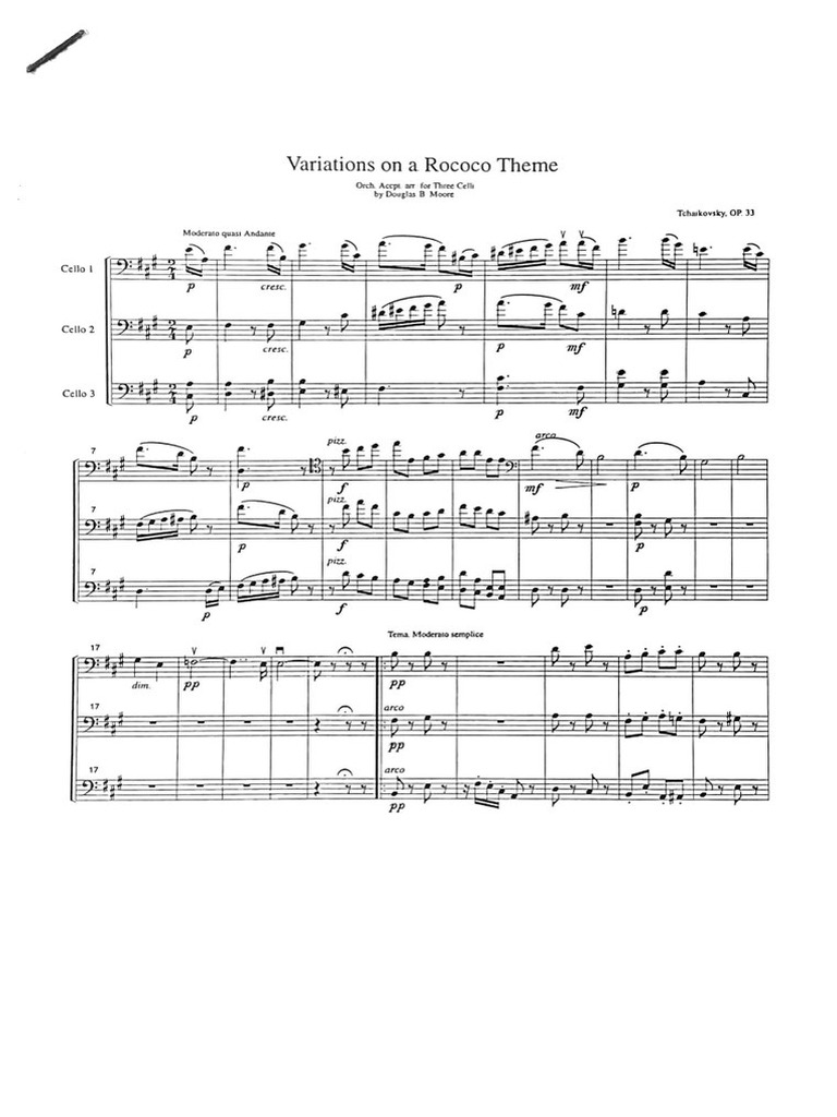 Rococo Cello Ensemble | PDF
