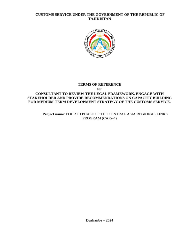 Final TOR MTDS Consultancy Local 2 Revised Incorporating WB Comments 22-10-2024 PS | PDF ...