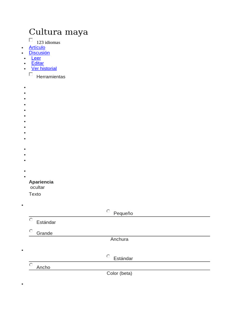 Cultura Maya | PDF | Civilización maya | Mesoamérica