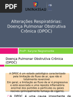 Diagnóstico Radiológico da DPOC | PDF | Doença de obstrução pulmonar ...