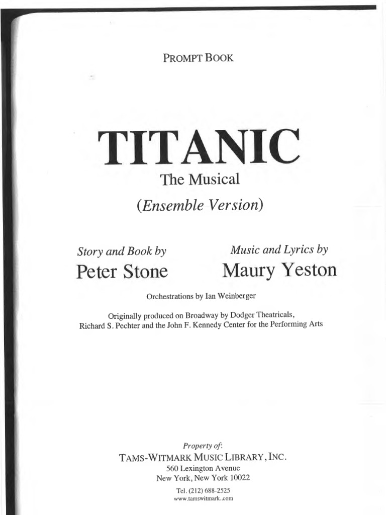 Titanic-Script Ensemble | PDF