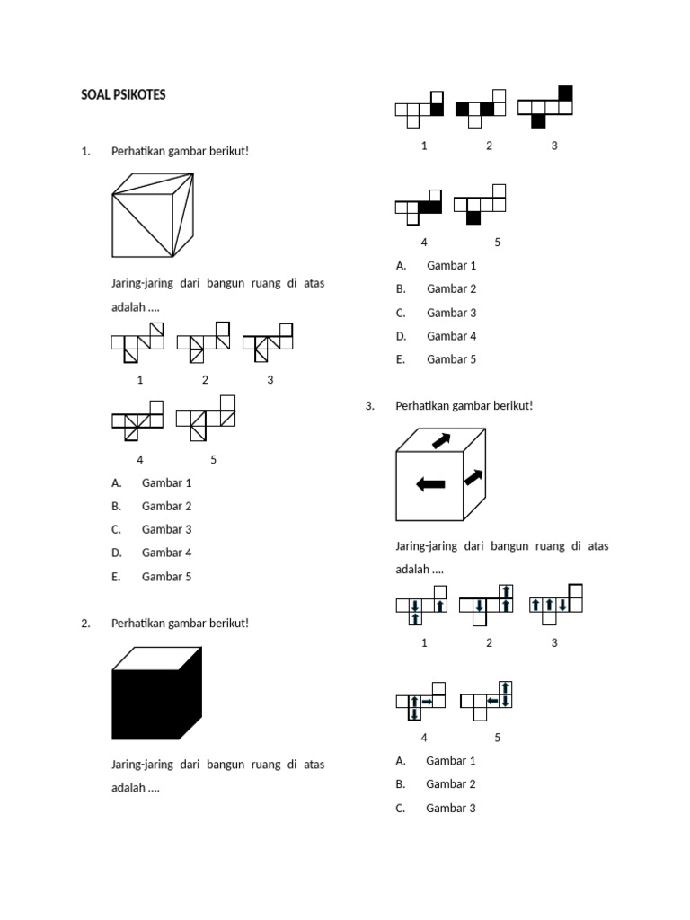 Soal Dan Pembahasan TIU FIGURAL | PDF