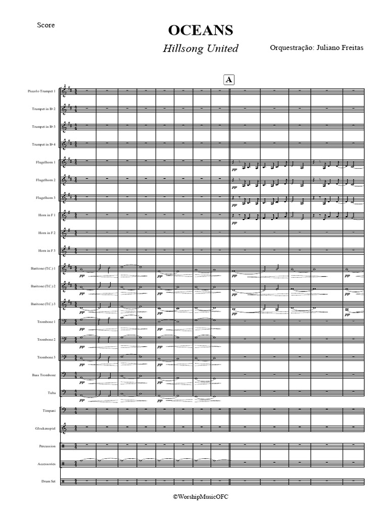 OCEANS - Hillsong United | PDF