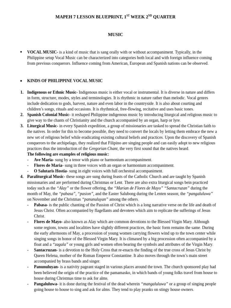 MAPEH 7 LESSON BLUEPRINT- IDANGSKIE | PDF | Adolescence | Adults