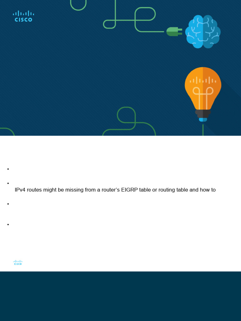 ENARSI Troubleshooting EIGRP For IPv4 | PDF | Router (Computing) | Ip Address