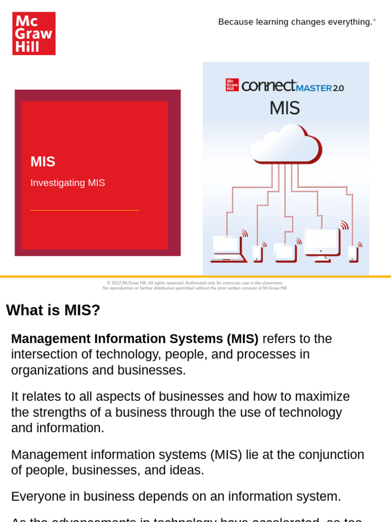 Module 01 Investigating MIS Accessible PowerPoint Presentation | PDF | Point Of Sale ...