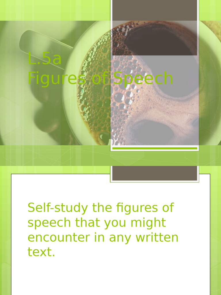 Understanding Figures of Speech | PDF