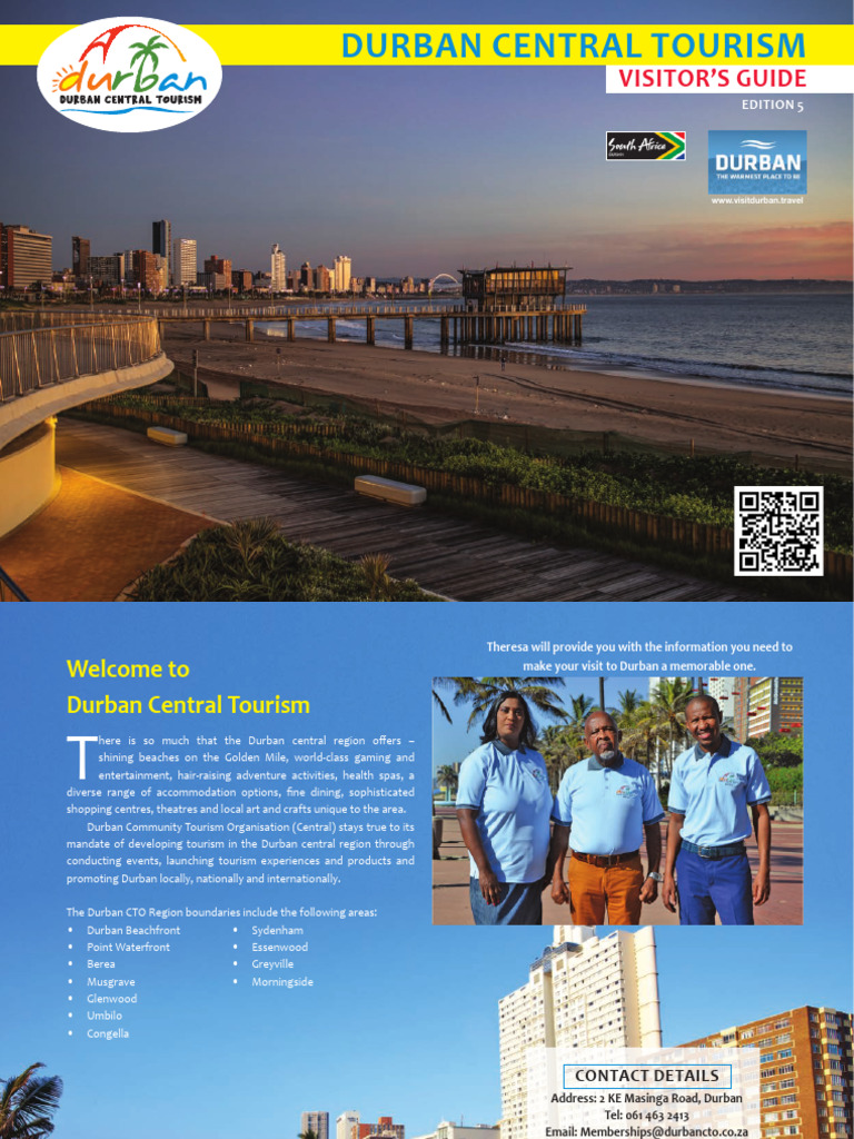 Durban Central Tourism Visitor's Guide | PDF | Durban