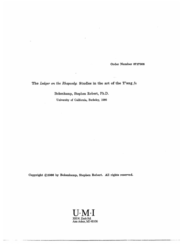 Bokenkamp Diss | PDF