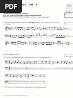 ABRSM Grade 1 Theory Test Paper | PDF | Musicology | Classical Music