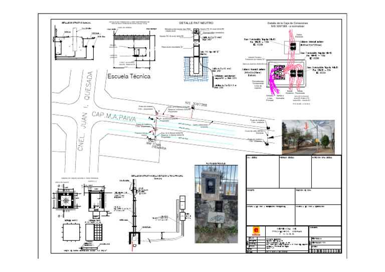 Proyecto S.E.E.-Plano 1-1 | PDF | Ingeniería de Edificación | Materiales