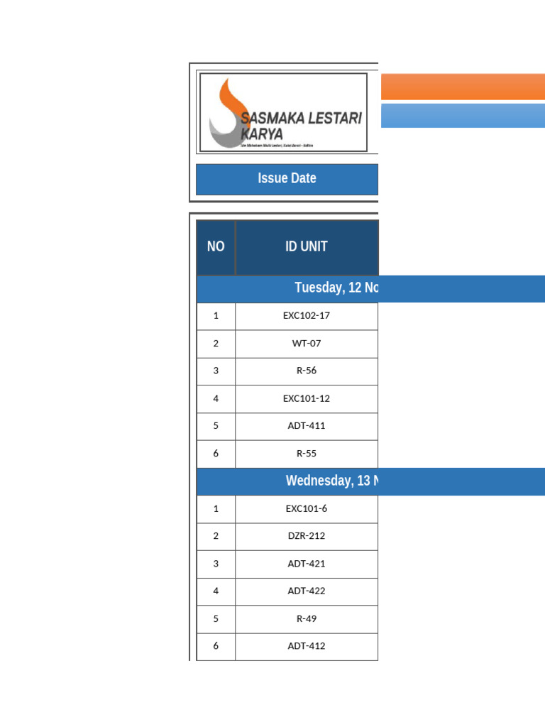 Plan Schedule Service - Juli 2024 | PDF | Computers | Technology & Engineering