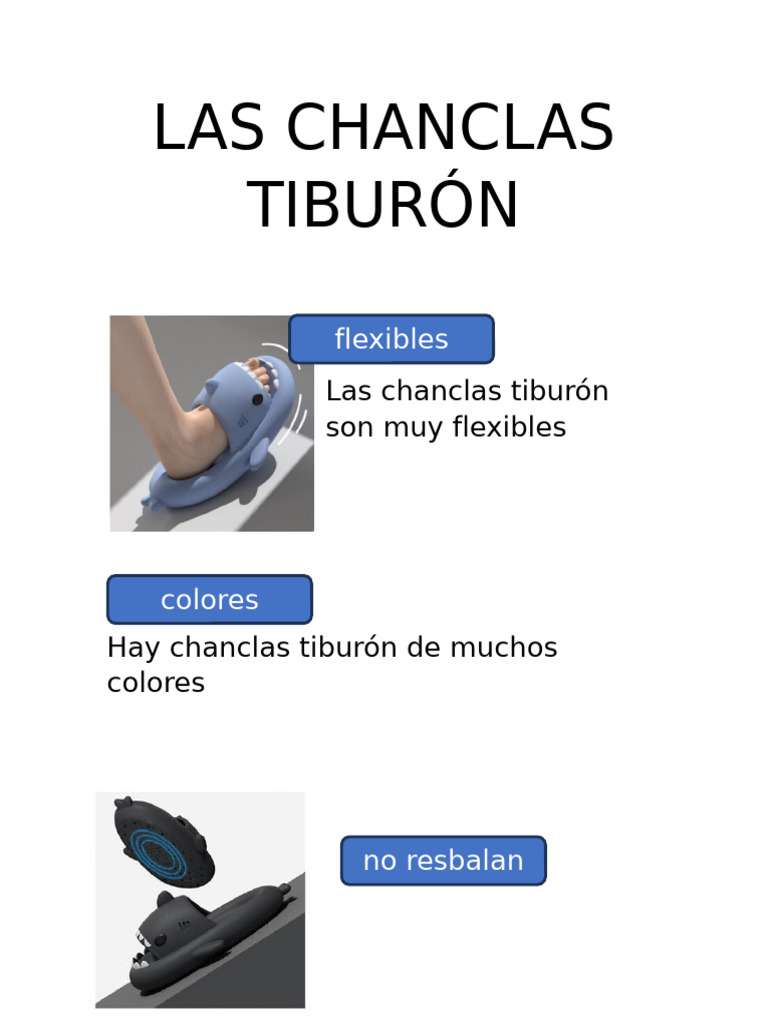 Las Chanclas Tiburón | PDF