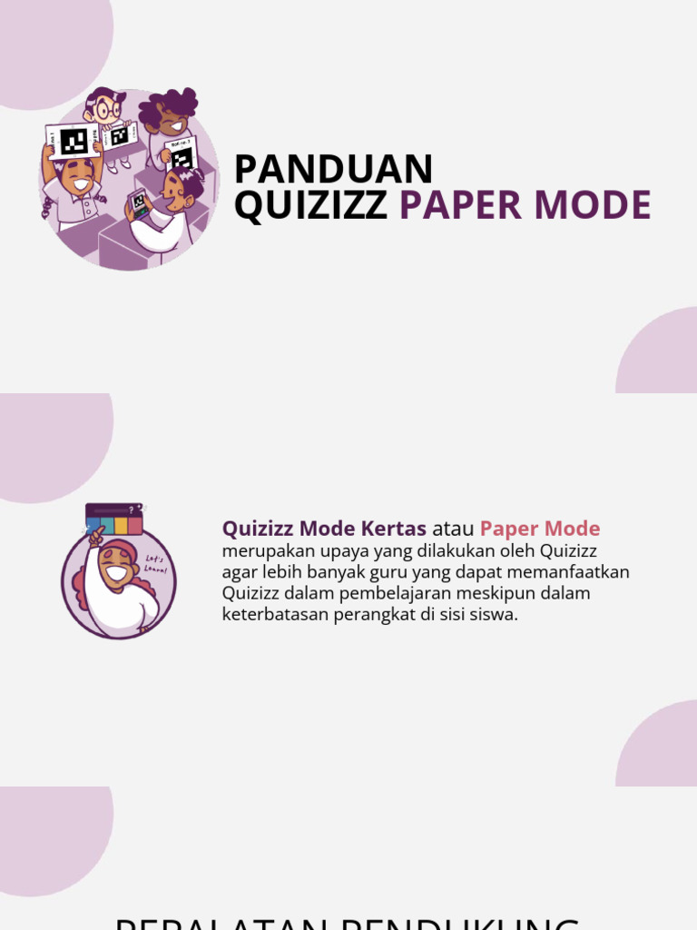 Quizizz Paper Mode | PDF