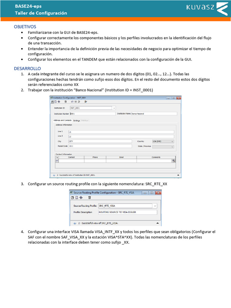 Taller 1 - Configuracion | PDF | Computadoras