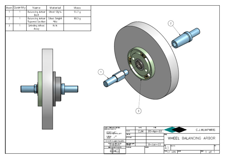 Engineering Drawing Specs | PDF | Grinding (Abrasive Cutting ...