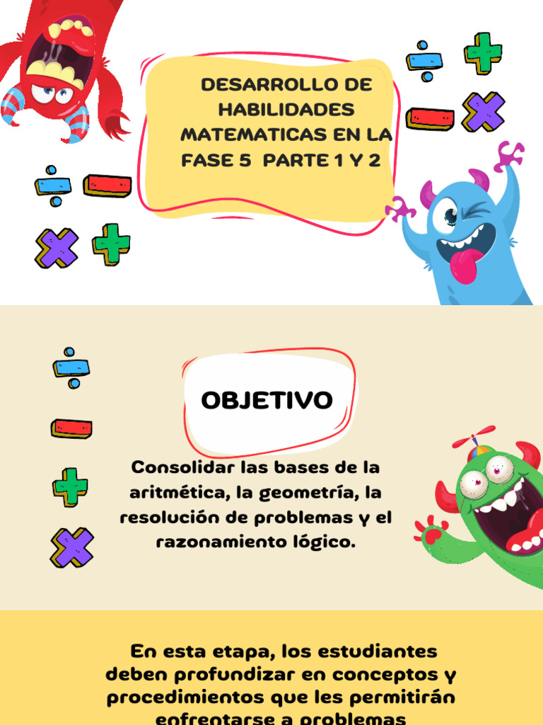 Fase 5 Desarrollo de Habilidades Matematicas | PDF | Números | Matemáticas