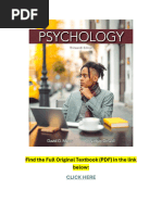 Introduction To Psychology Gateways To Mind and Behavior 16th Edition ...