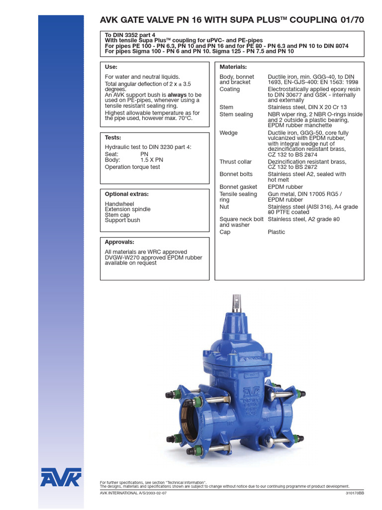 01-70 ES Supa Plus PE & PVC | PDF | Screw | Pipe (Fluid Conveyance)