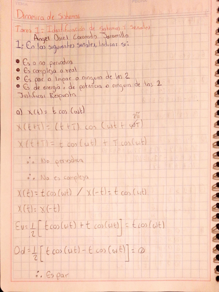 Tarea 1 Dinámica de Sistemas | PDF