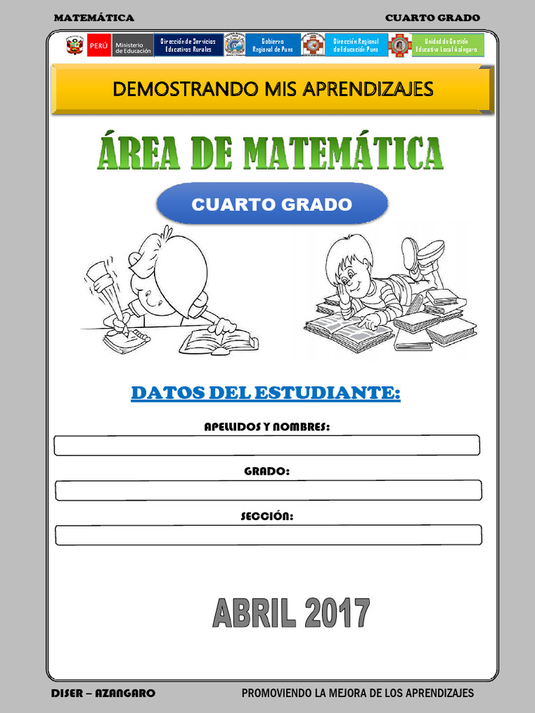 Compendio Ece 4 Grado 2022-88-108 | PDF
