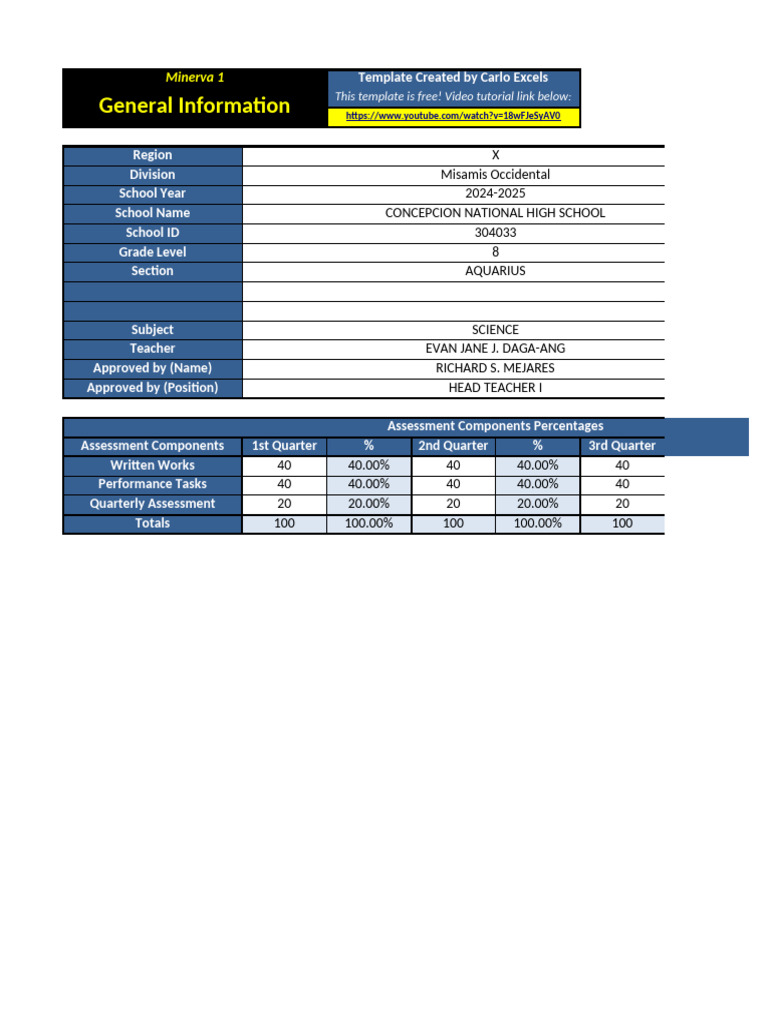 Automated Class Record | PDF
