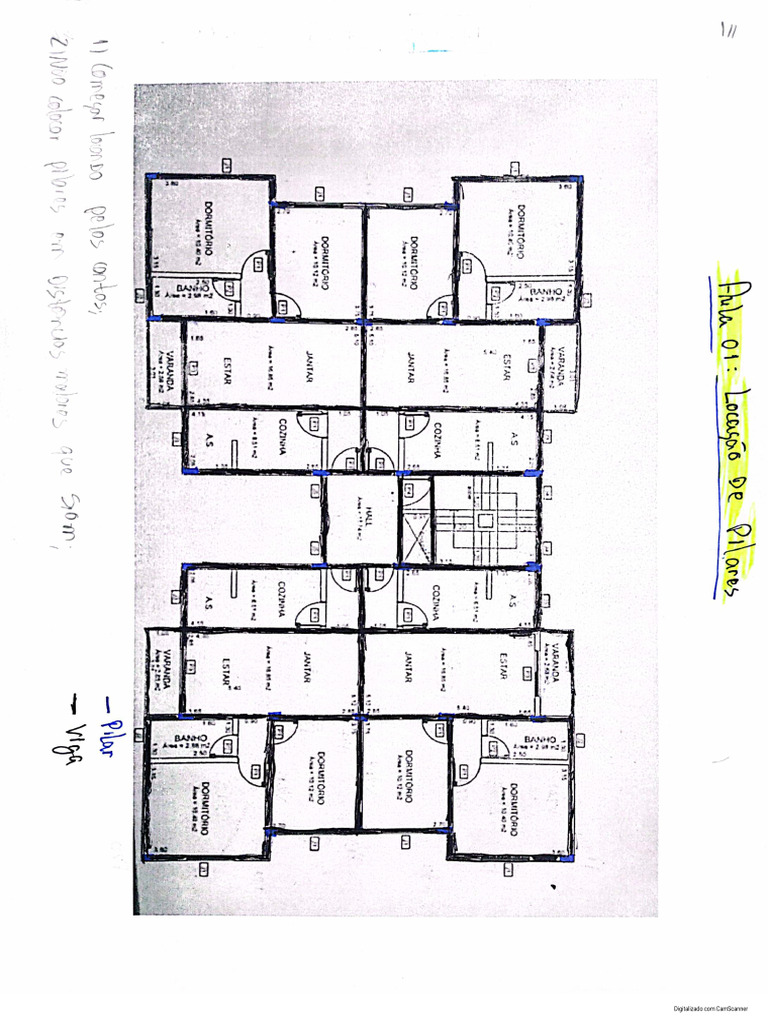 Dimensionamento Manual de Edifício | PDF