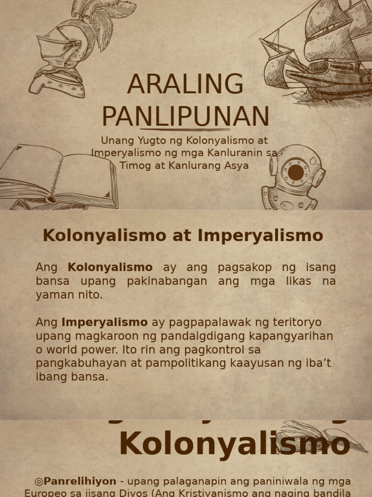Araling Panlipunan | PDF