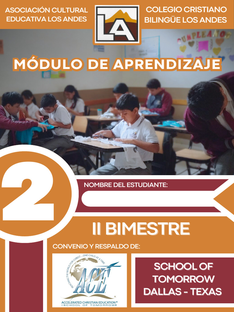 Modulo Segundo Secundaria Ii Bimestre | PDF | Sansón