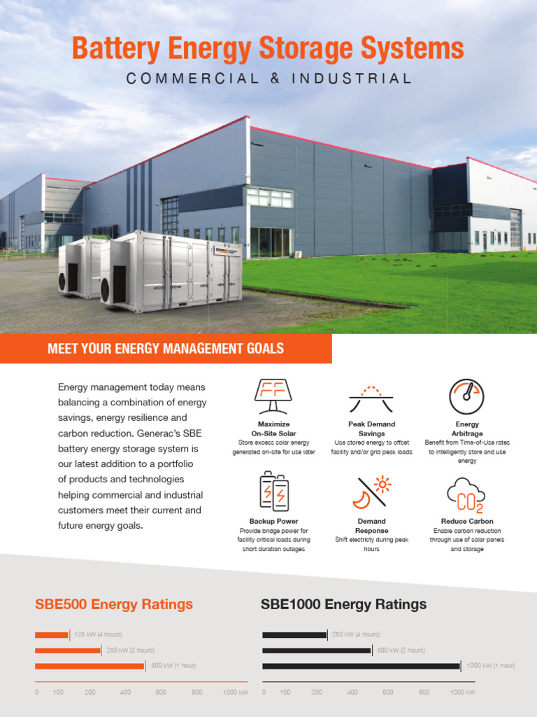 Gip Marketing Bess Sellsheet 0623 | PDF | Energy Storage | Photovoltaic ...