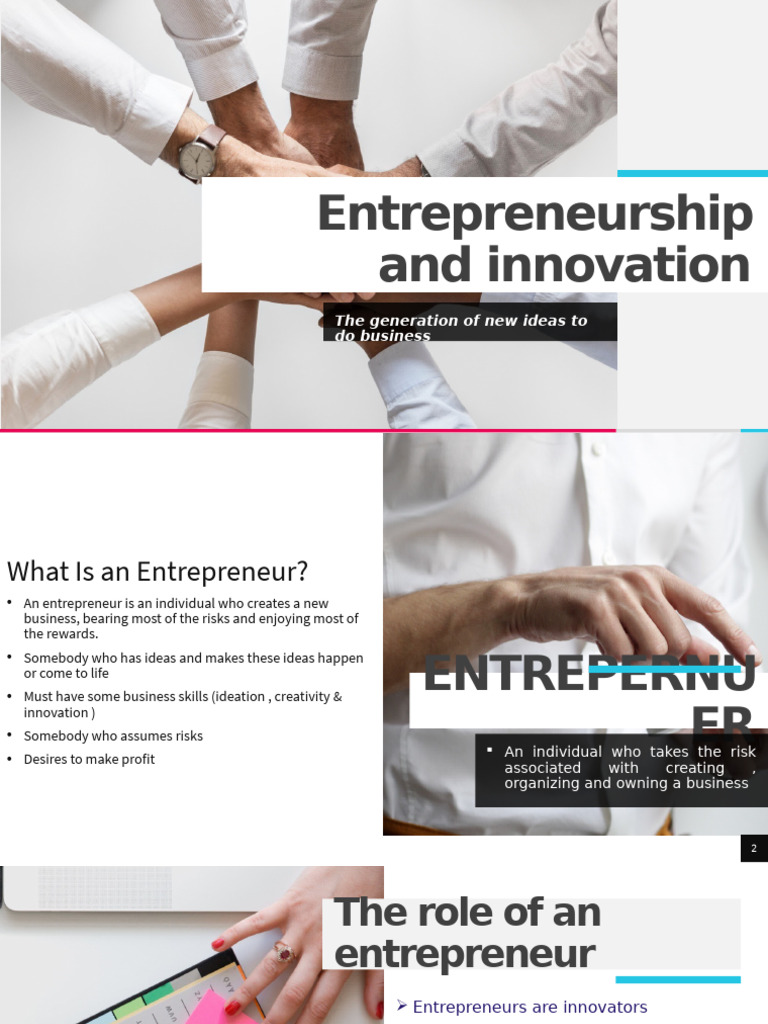 Entrepreneurship: Key Concepts and Steps | PDF | Net Present Value ...