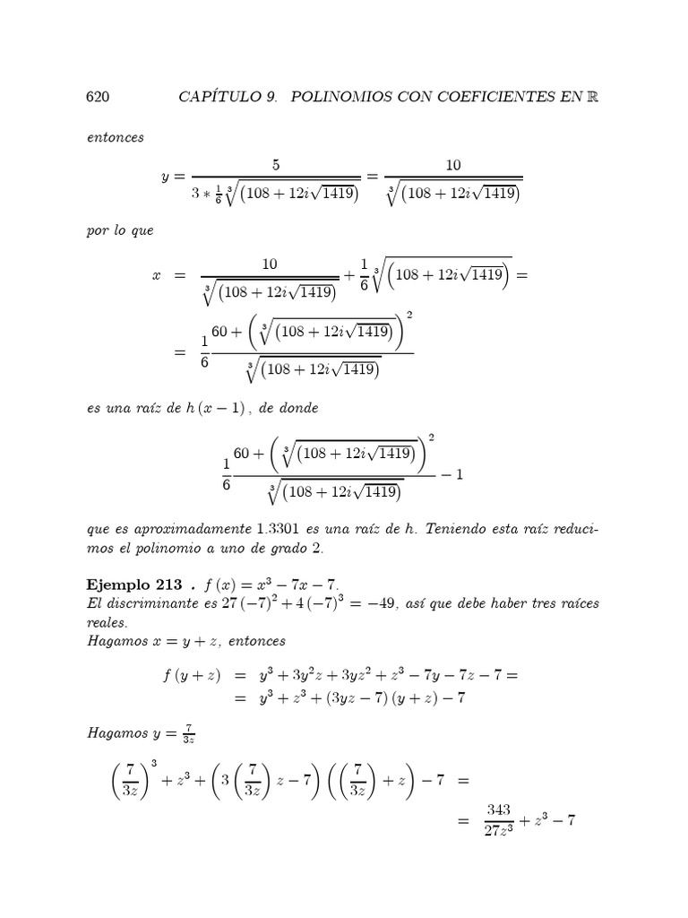 Ejem 213 | PDF | Campo (Matemáticas) | Algoritmos