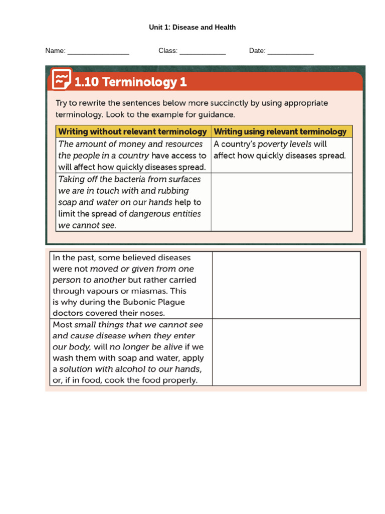 G8 Unit 1 Lesson 1 (Terminologies) | PDF